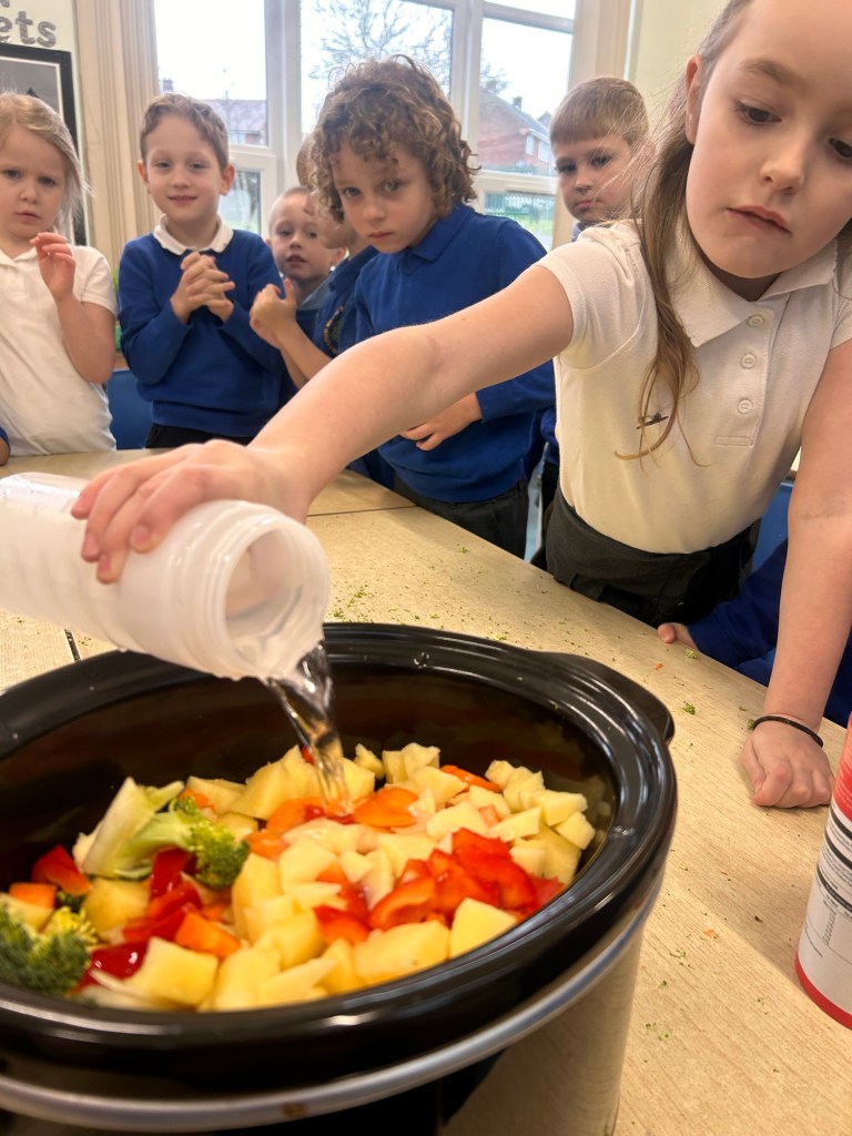 Making our Medieval Stew – Roughwood Primary School
